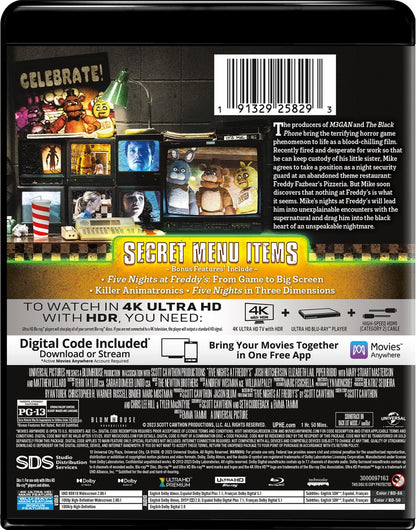 Five Nights at Freddy's - Night Shift Edition (4K Ultra HD + Blu-ray ...
