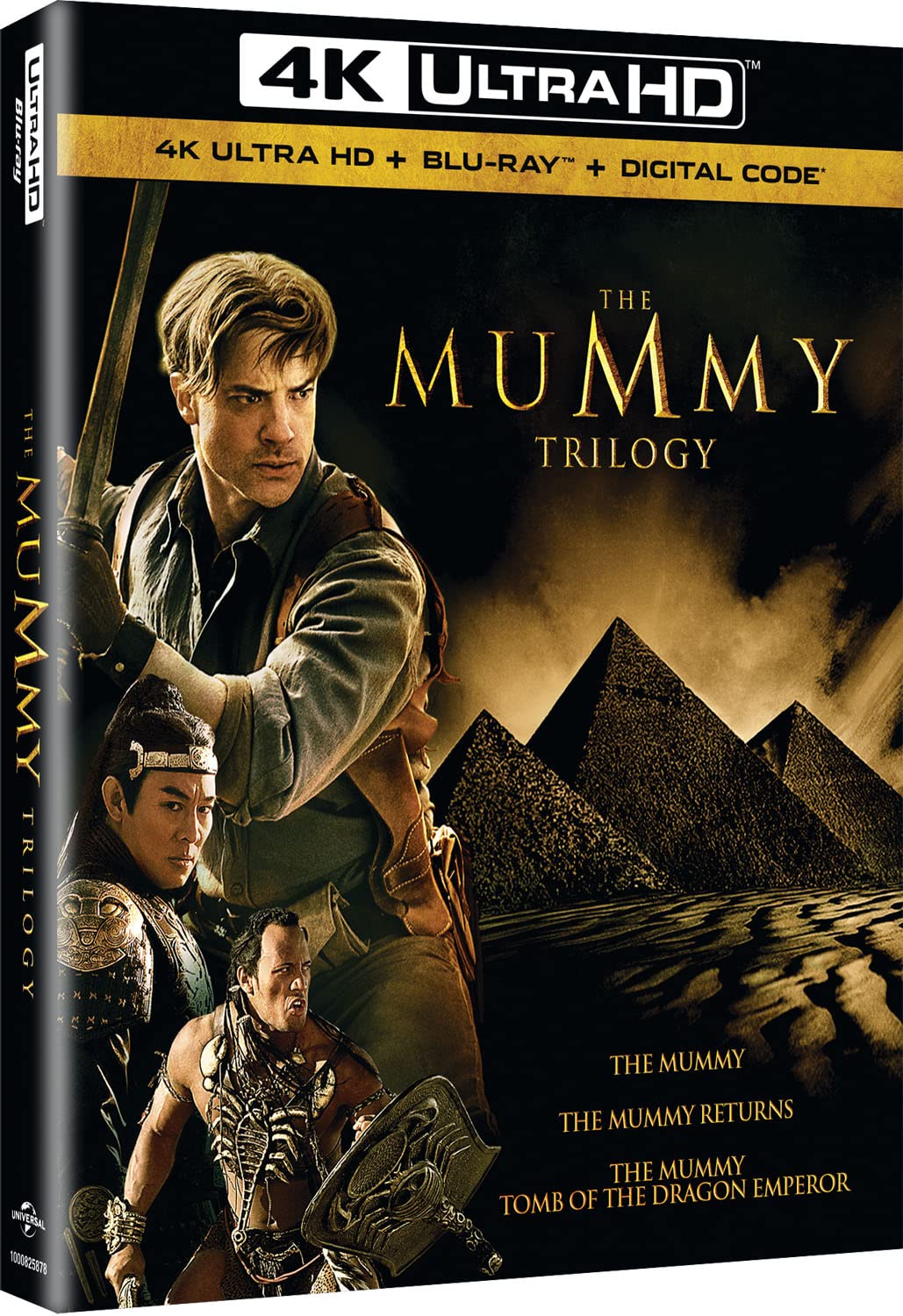 The Mummy Trilogy [4K Ultra HD + Blu-ray + Digital] – Physical Media Vault